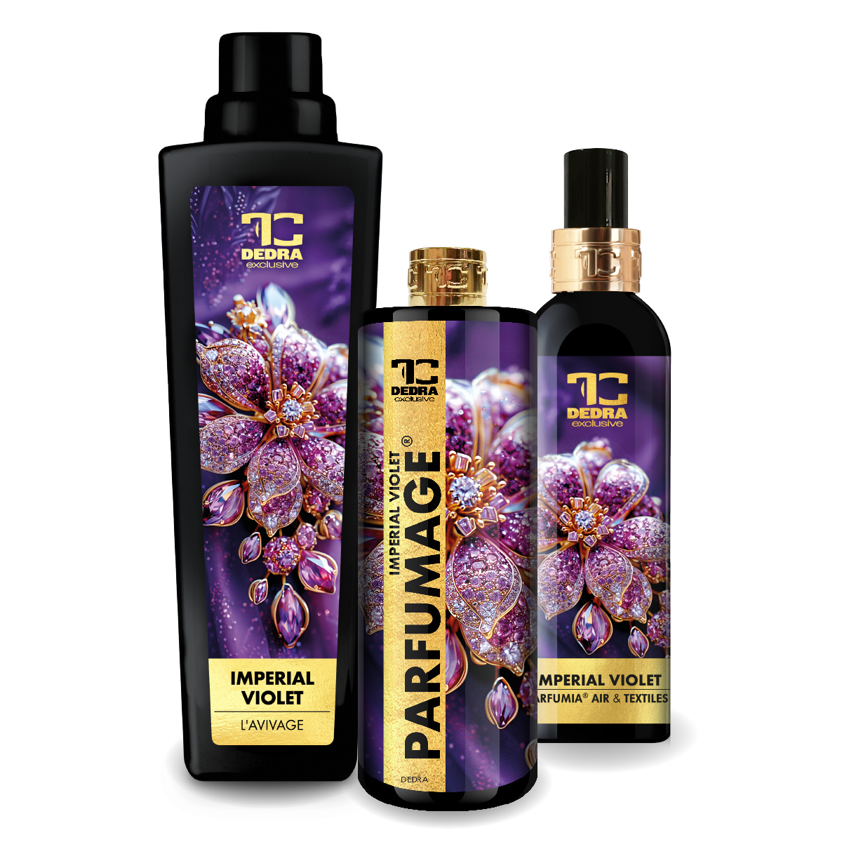 Pachnący zestaw | IMPERIAL VIOLET | Płyn do płukania + odświeżacz ...