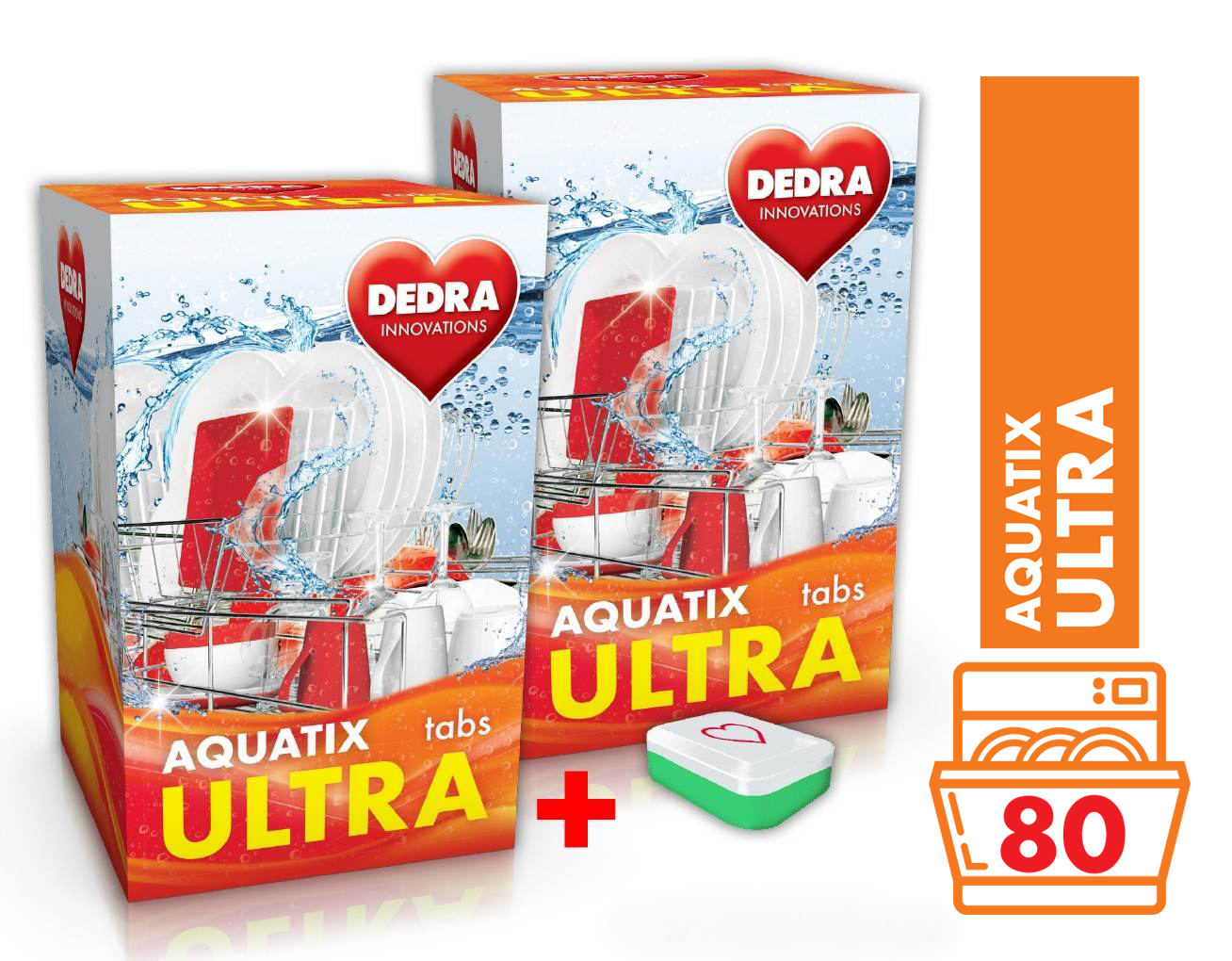 AQUATIX ULTRA tablety do myčky 80 TABS - Vaše DEDRA - oficiální stránky