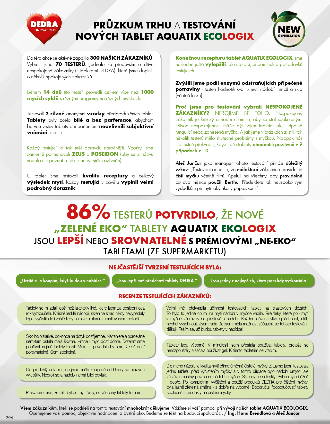 AQUATIX® multifunkční EKO tablety do myčky, 60 tablet