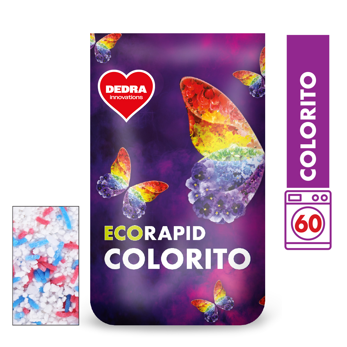 EKO PRÁŠEK na barevné prádlo ECORAPID COLORITO 60 praní - Vaše DEDRA ...