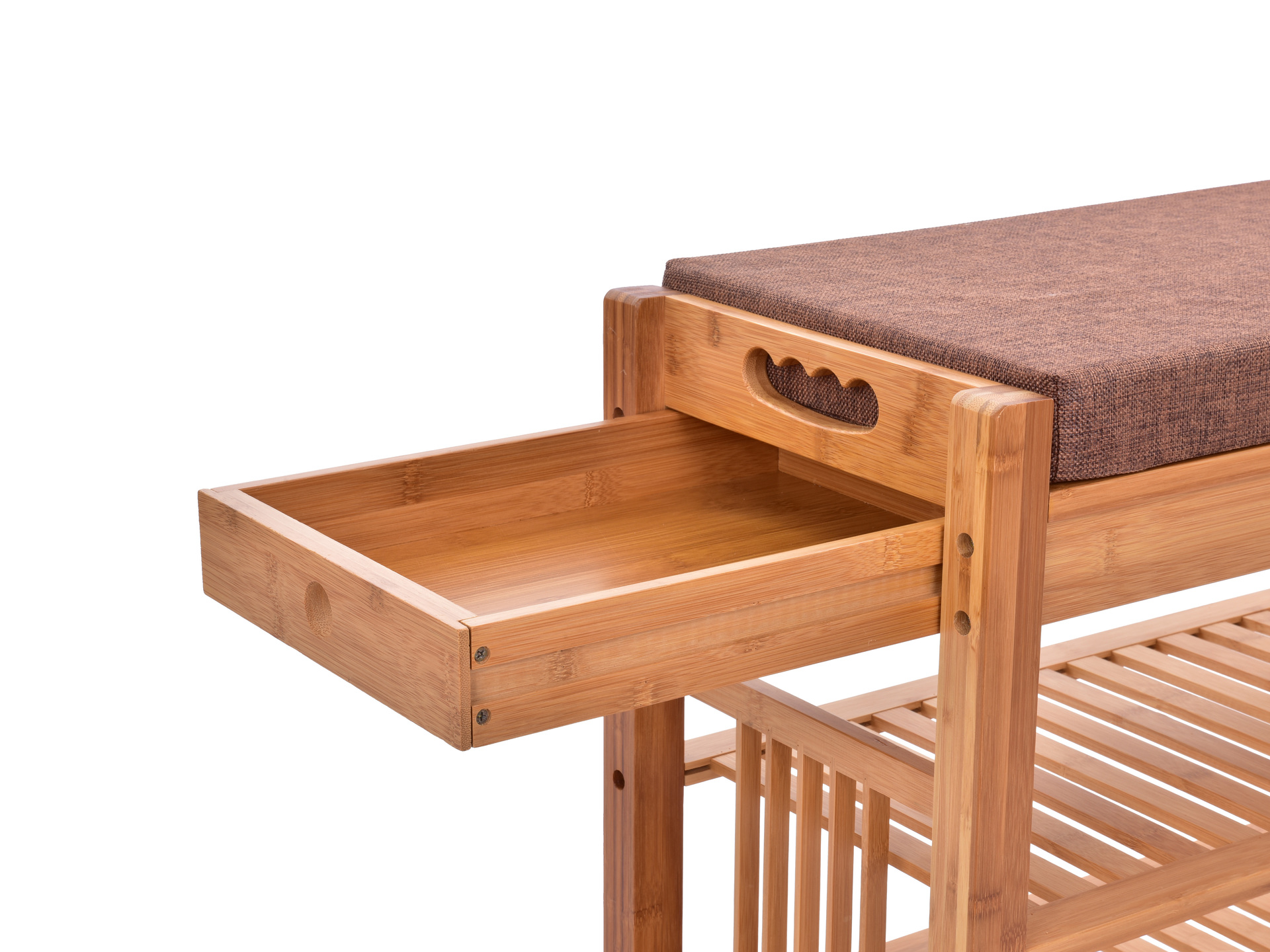 BAMBUSOVÝ BOTNÍK/LAVICE s polstrovaným sedákem GoEco® | 61 cm - Vaše ...