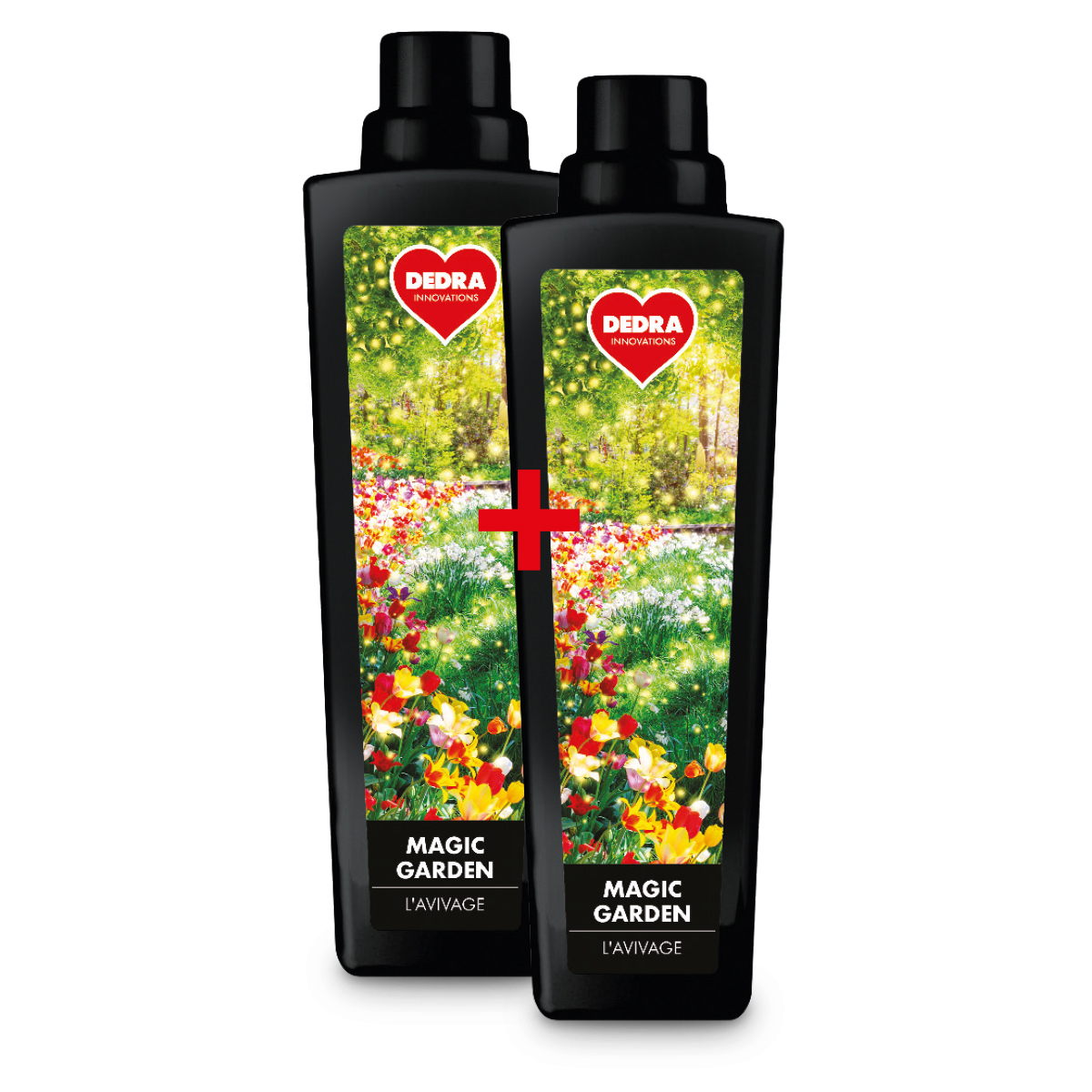 ZESTAW 1+1 płyn zmiękczający, MAGIC GARDEN, L'AVIVAGE® | 750 ml + 750 ...