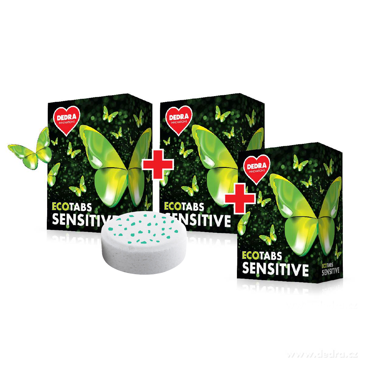 3× SENSITIVE | Tablety na praní pro citlivou pokožku & miminka ...