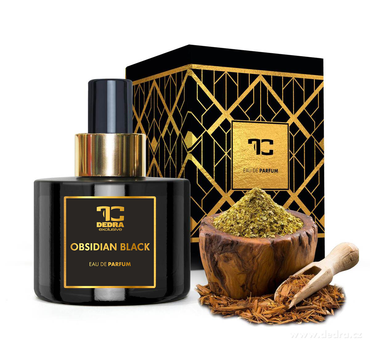 OBSIDIAN BLACK | Eau de Parfum (EDP) | 100 ml - Vaše DEDRA - oficiální ...