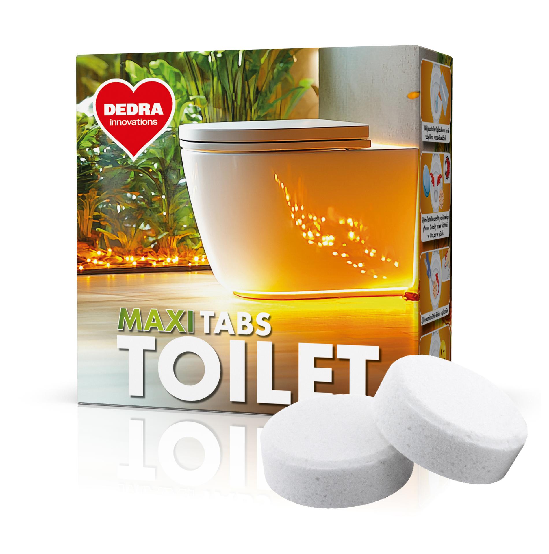 MAXI TABS TOILET | EKO samočisticí tablety do WC, odtoku & odpadu | 2 ...