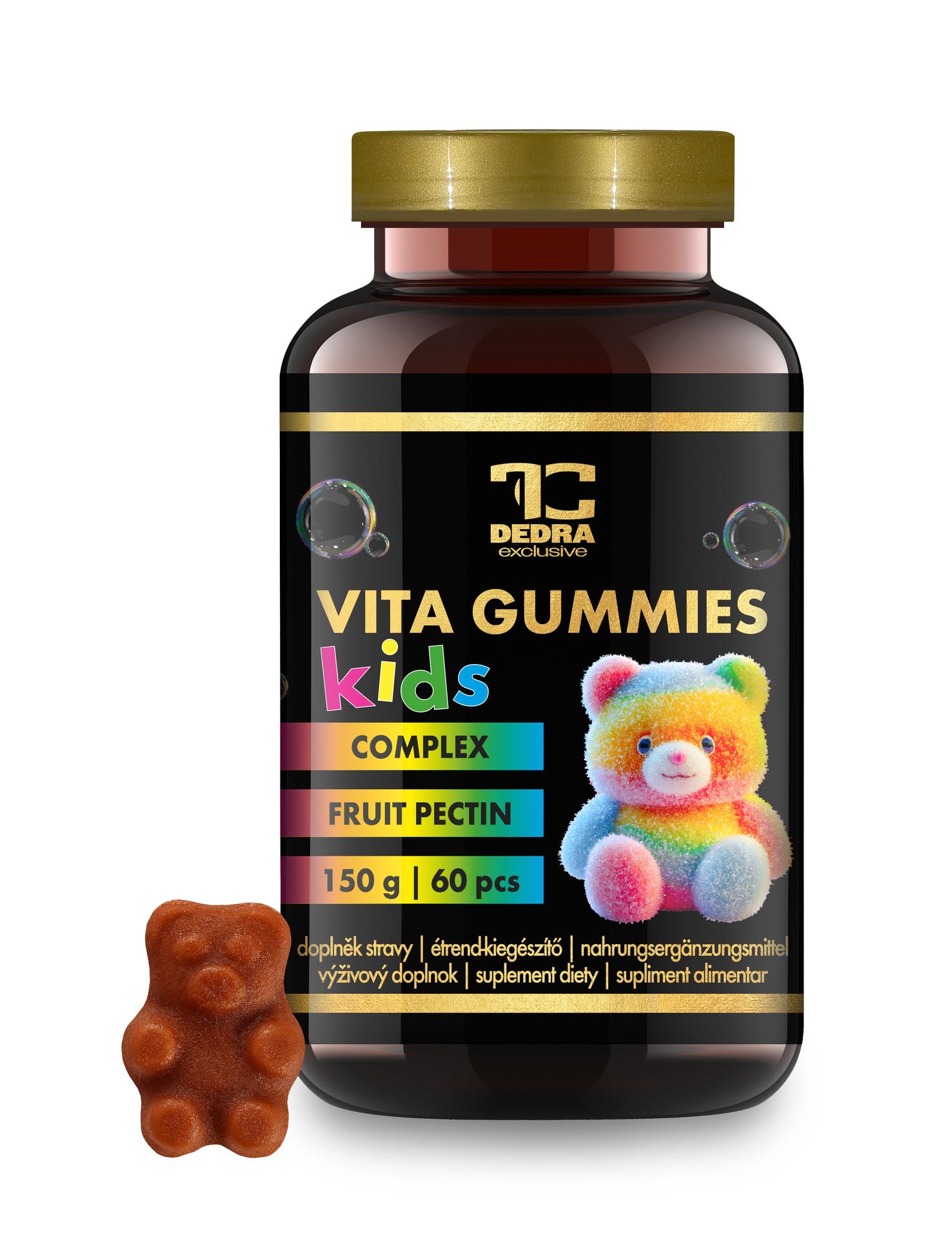VITA GUMMIES KIDS | Želé medvídci pro děti | s jemnou jablečnou ...