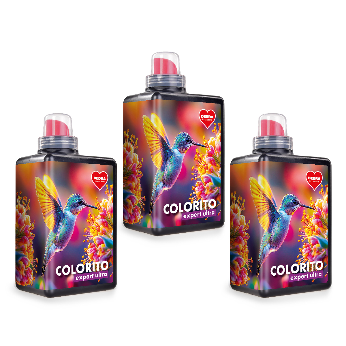3× COLORITO | Prací gel na barevné prádlo s ochranou barev | EXPERT ...