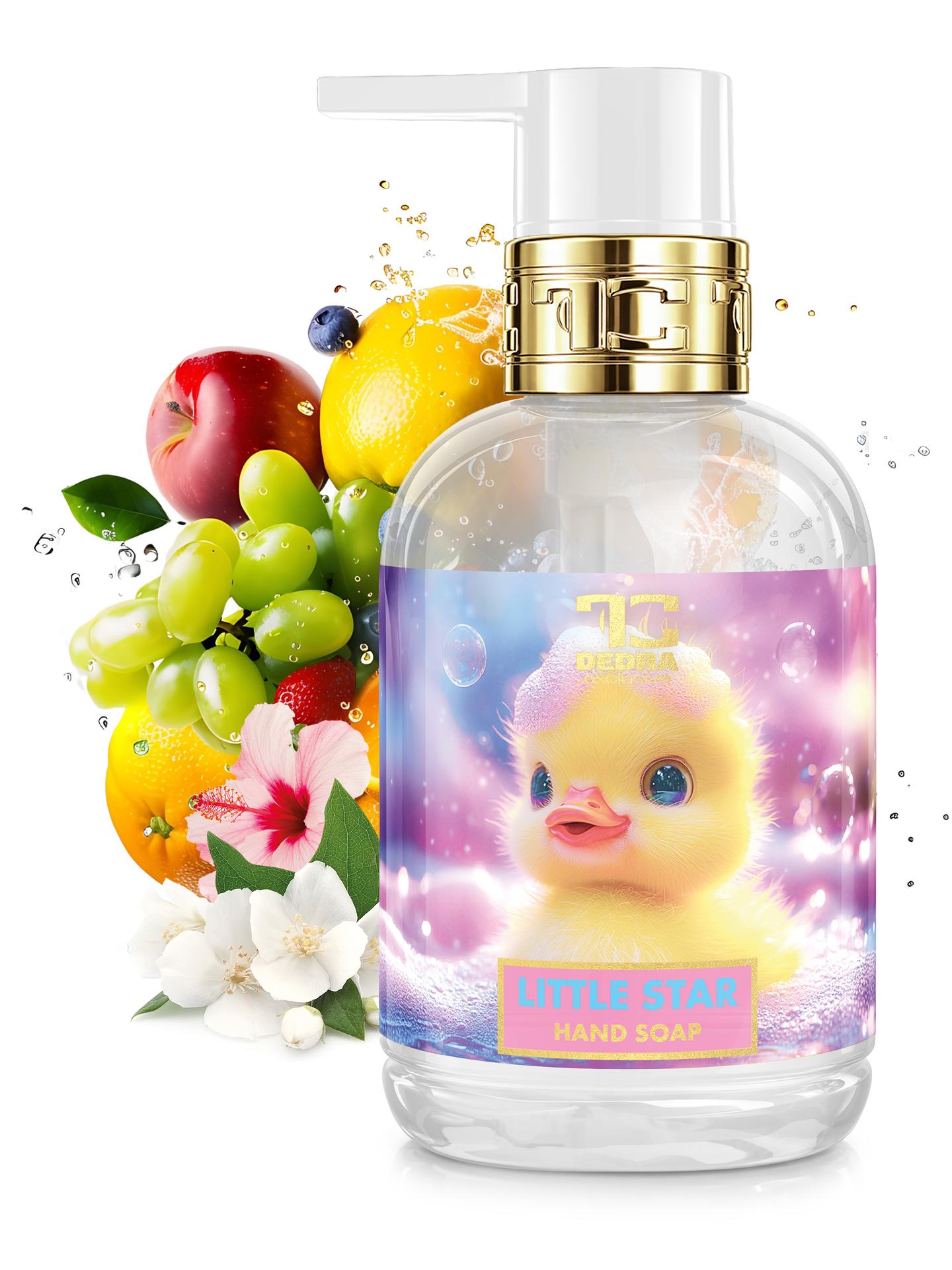 LITTLE STAR | dětské šetrné mýdlo na tělo a ruce | hypoalergenní, bez ...